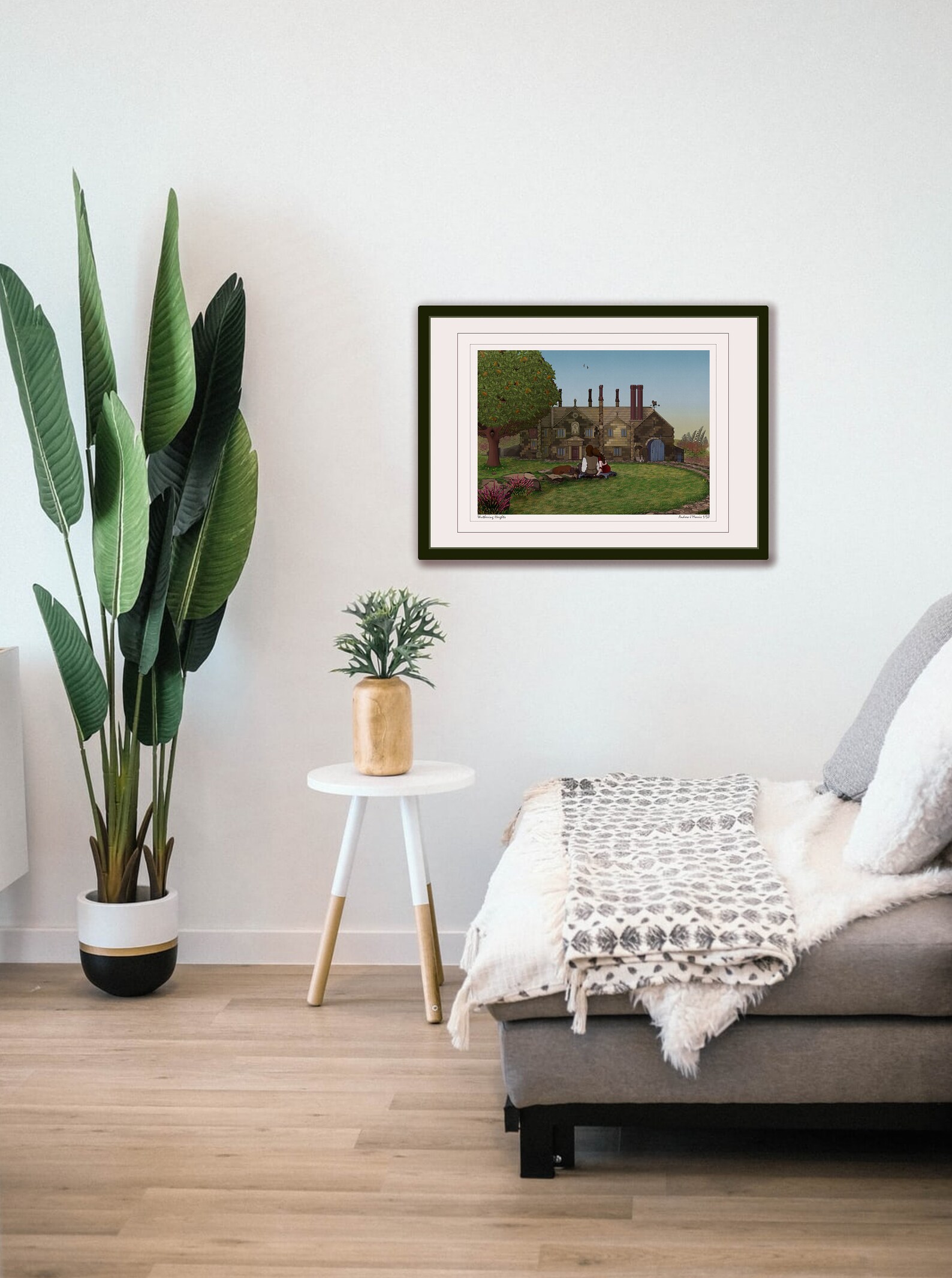 Wuthering Heights, Emily Bronte, Fine Art Giclée Print, Haworth ...