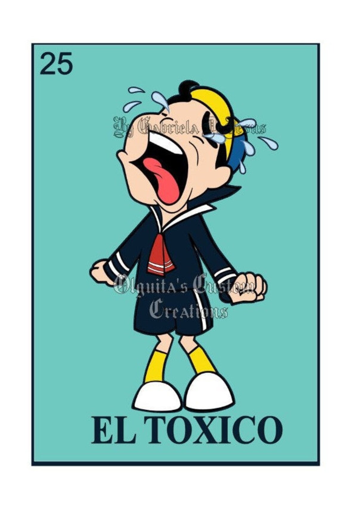 Quico 25/kiko / quico animado/ quico png/chavo del 8/loteria | Etsy