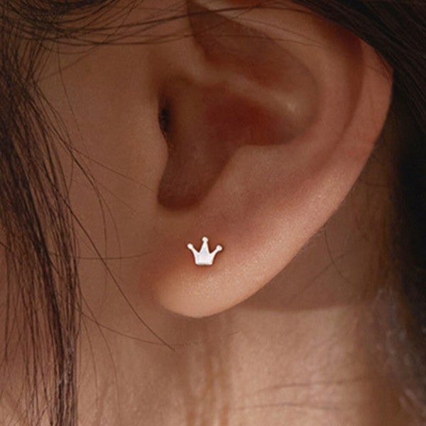 Crown Earrings - Etsy