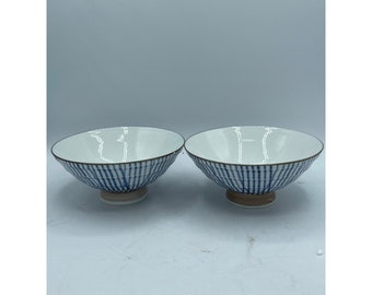 Vintage Japanese Rice Bowls - Etsy