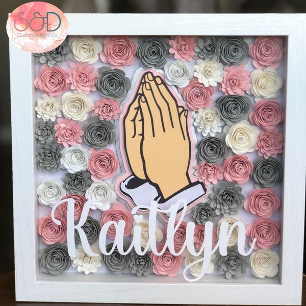 Baptism Shadow Box - Etsy