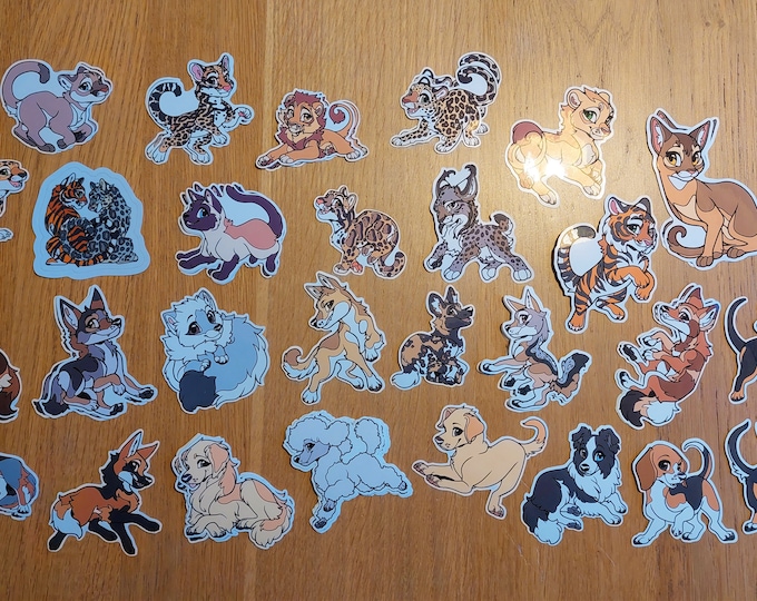 Theta Delta Wolf Coyote Therian Sticker Vinyl 3 Inch - Etsy