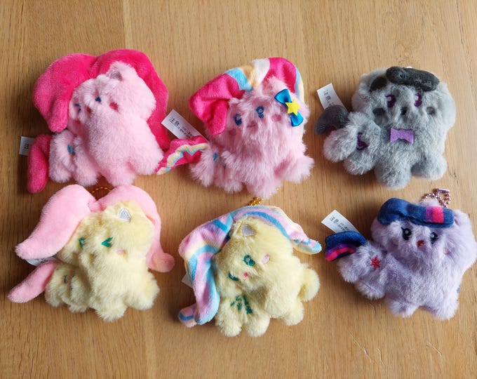 My Little Pony Miniso Keyring Plush - Etsy