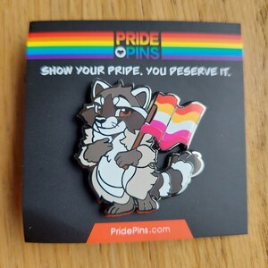 Fursona Pins Lesbian Pride Flag Pins (seconds) - Etsy
