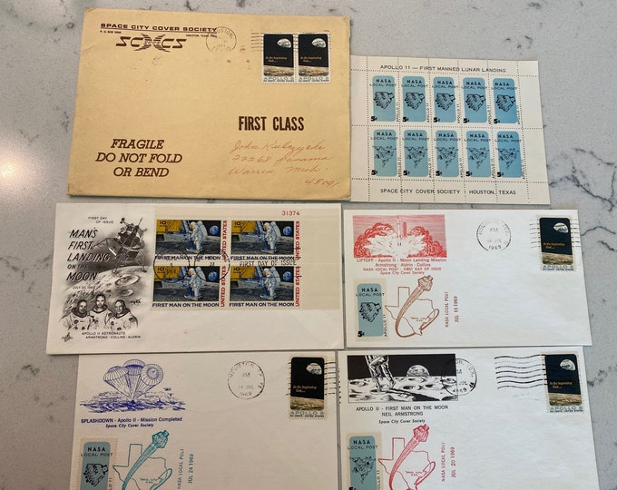 NASA Collectible Envelopes and Postmarked Stamps - Etsy