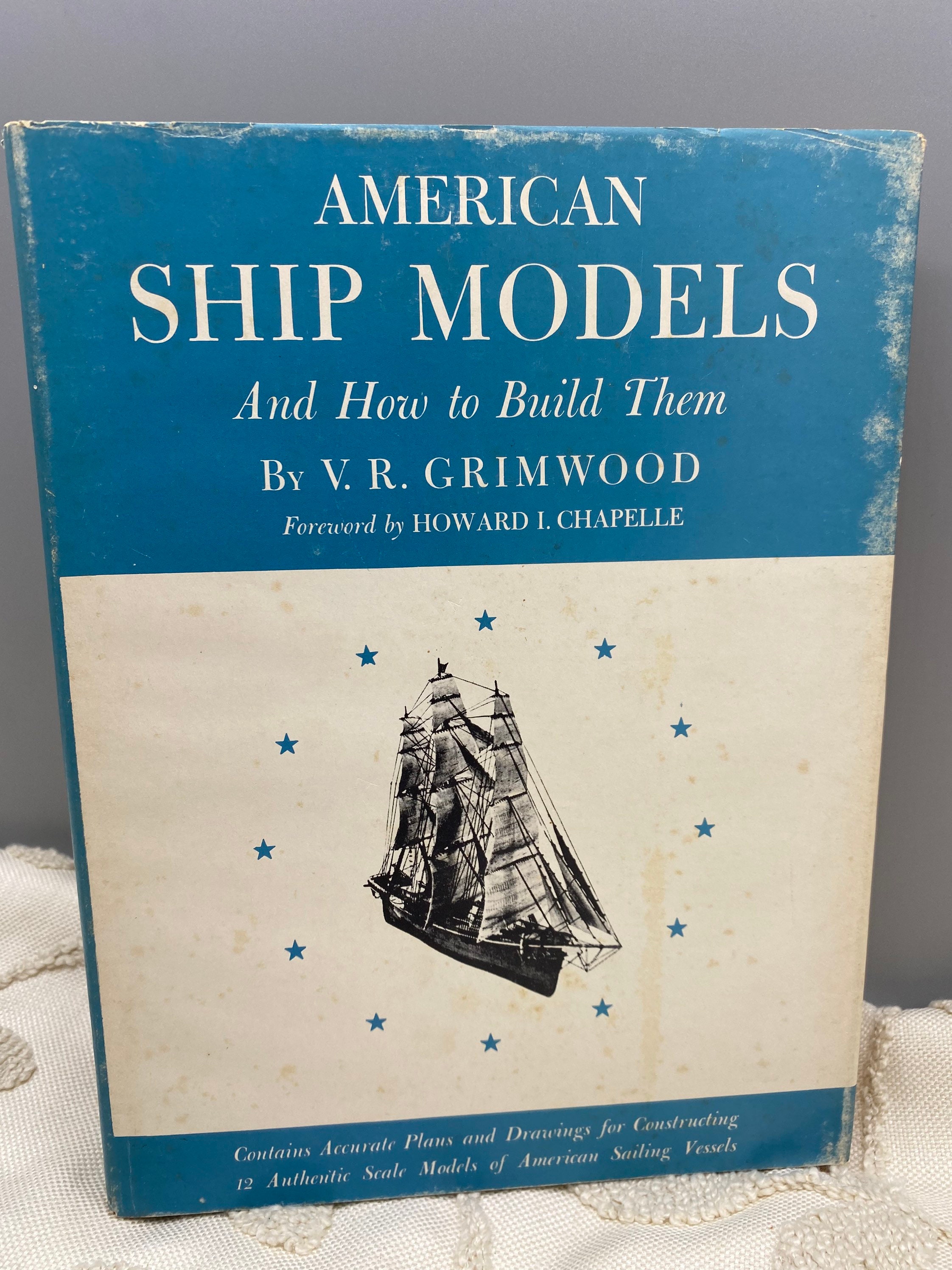 American Ship Models and How to Build Them by Grimwood 1942 - Etsy