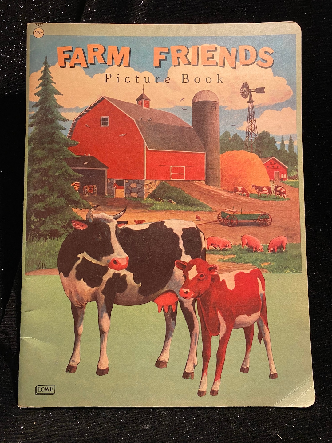 Farm Friends Picture Book by Lowe 1961 - Etsy