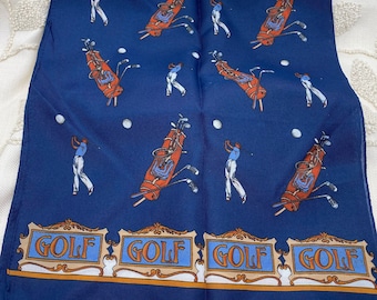 Golf Scarf | Etsy