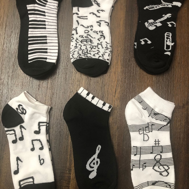 Music Socks - Etsy