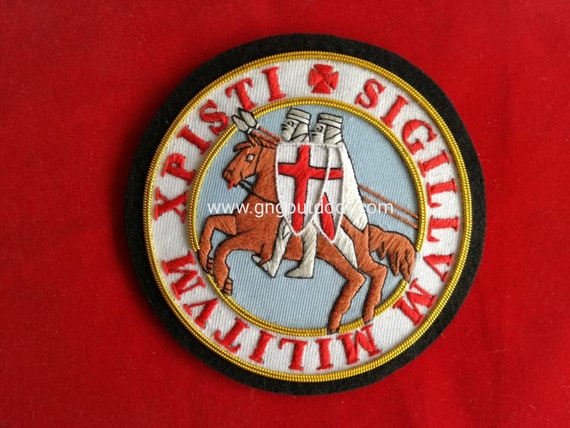 Templar Knights Seal Templar Seal Ring, Stainless Steel Freemasons