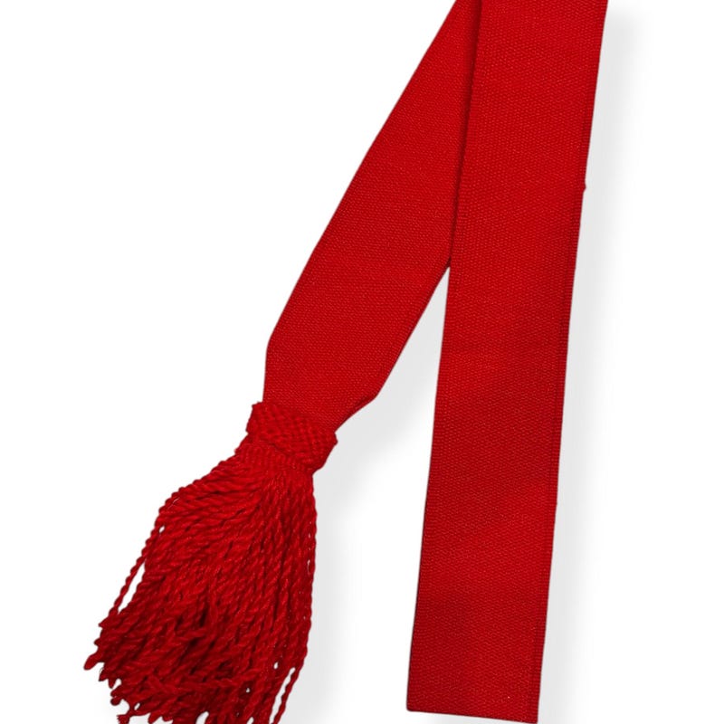 Red Officer Sash - Etsy UK