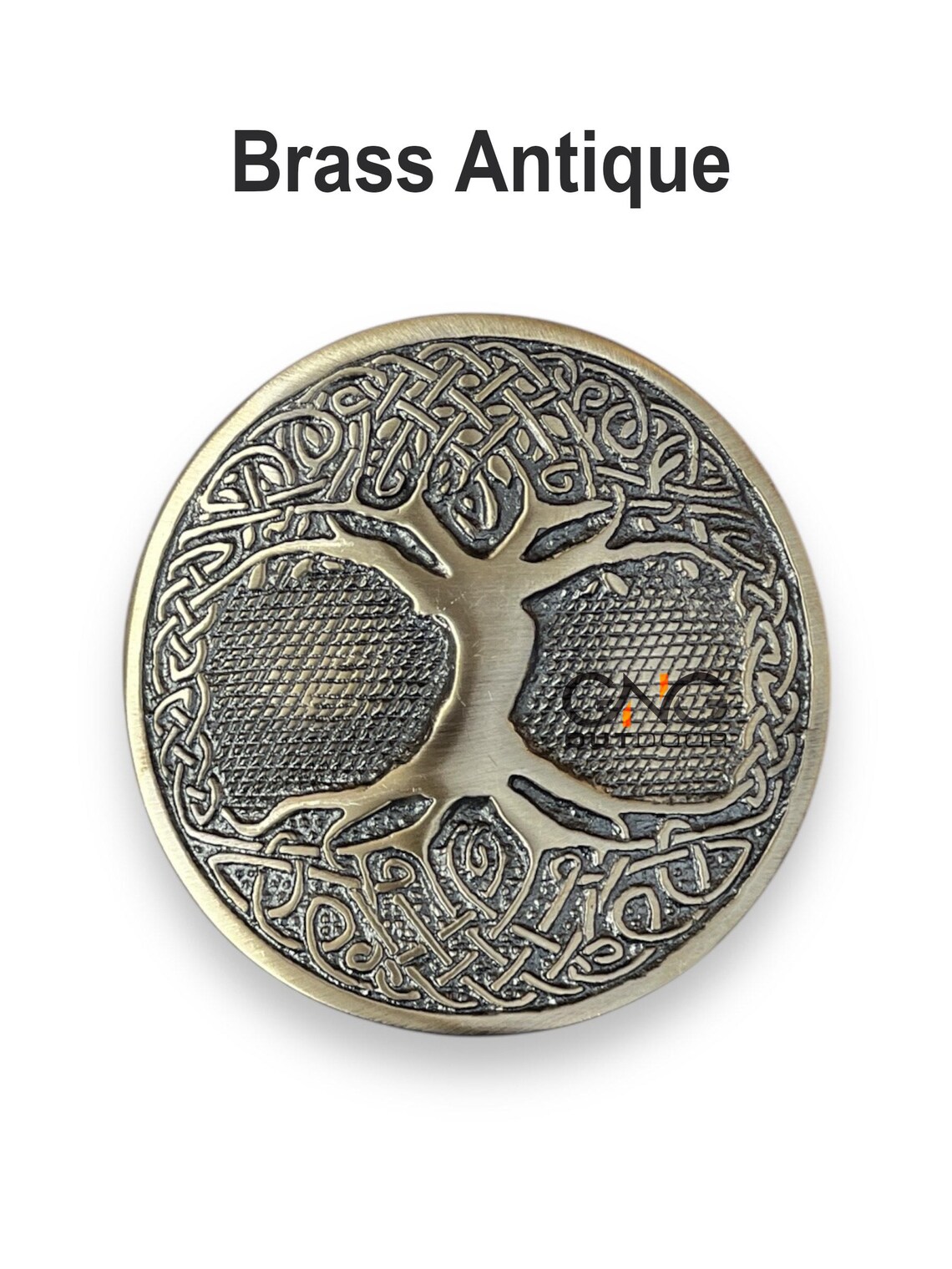 Celtic Tree Kilt Belt Buckle Scottish Round Kilt Belt Buckle Silver ...