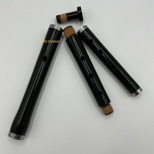 Rosewood Black Irish 3 Parts 23” Flute Student Level in the Key of D 2 ...