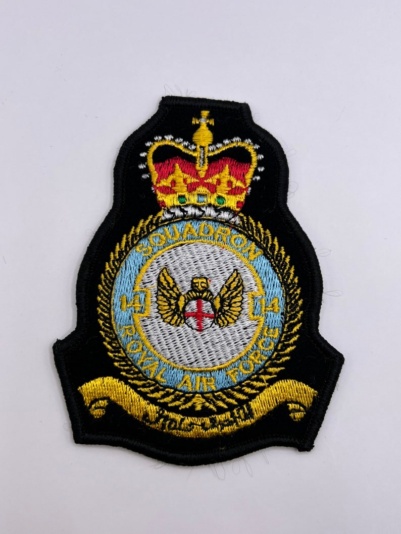 RAF Squadron Badge Royal Air Force Squadron Machine Embroidered Patches ...