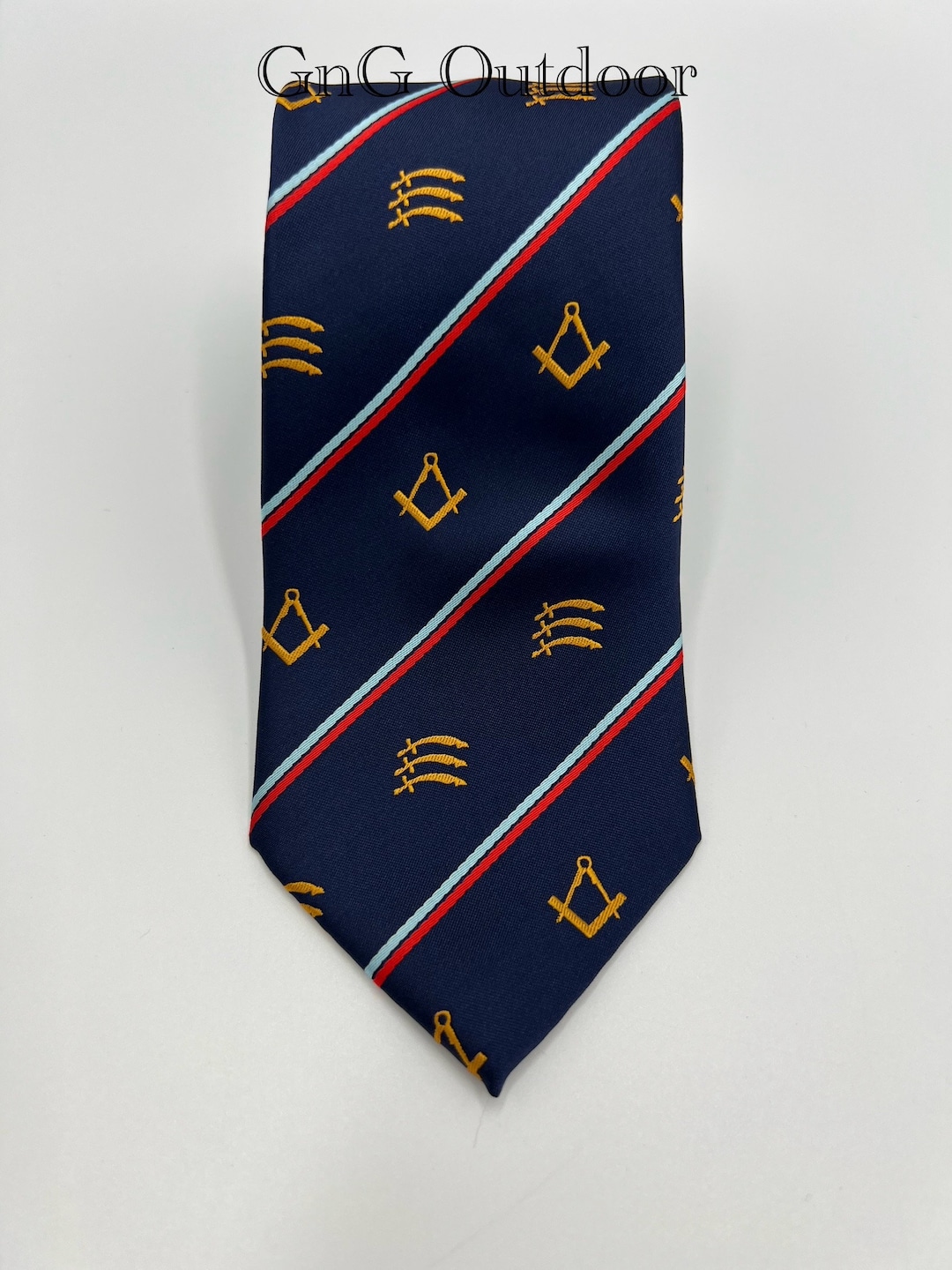 Essex Provincial Craft Neck Tie Masonic Essex Lodge Regalia Neck Tie ...