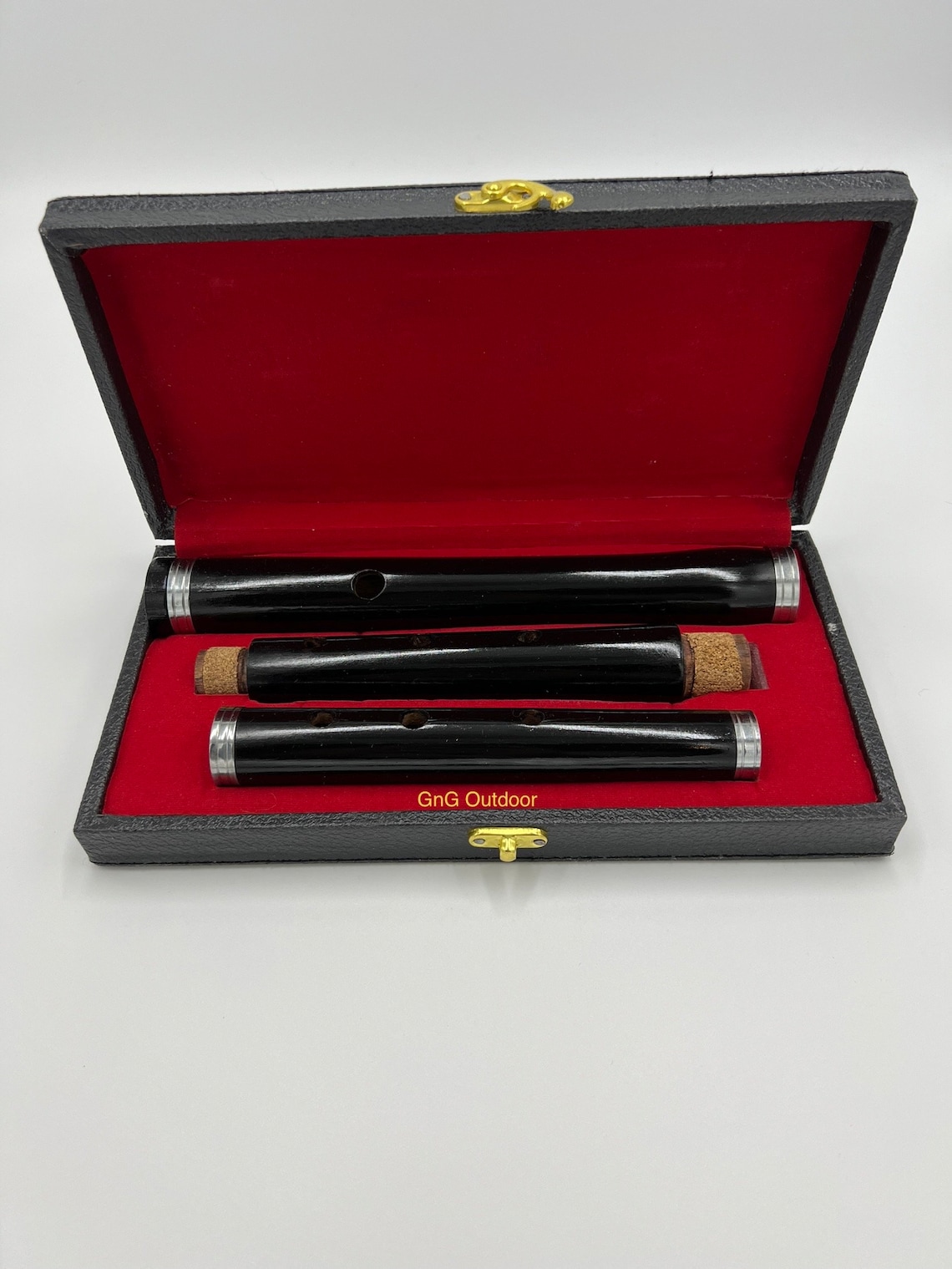 Rosewood Black Irish 3 Parts 23” Flute Student Level in the Key of D 2 ...