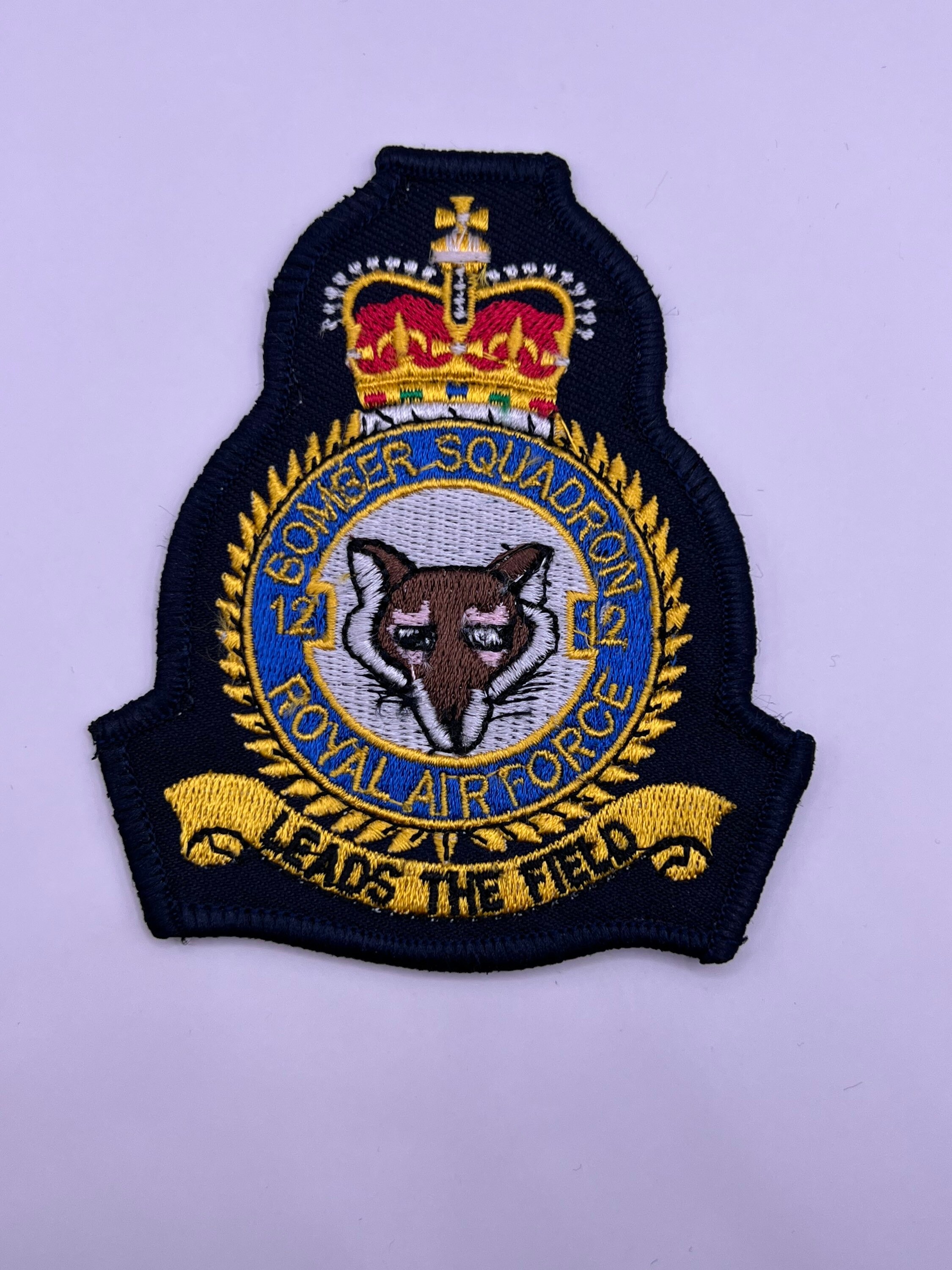 RAF Squadron Badge Royal Air Force Squadron Machine Embroidered Patches ...