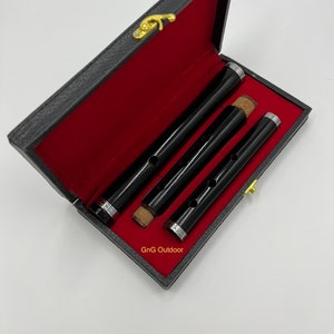 Rosewood Black Irish 3 Parts 23” Flute Student Level in the Key of D 2 ...