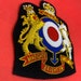 MOD Roundel Parka Patch MODS Hand Embroidered Bullion and Wire Jacket ...
