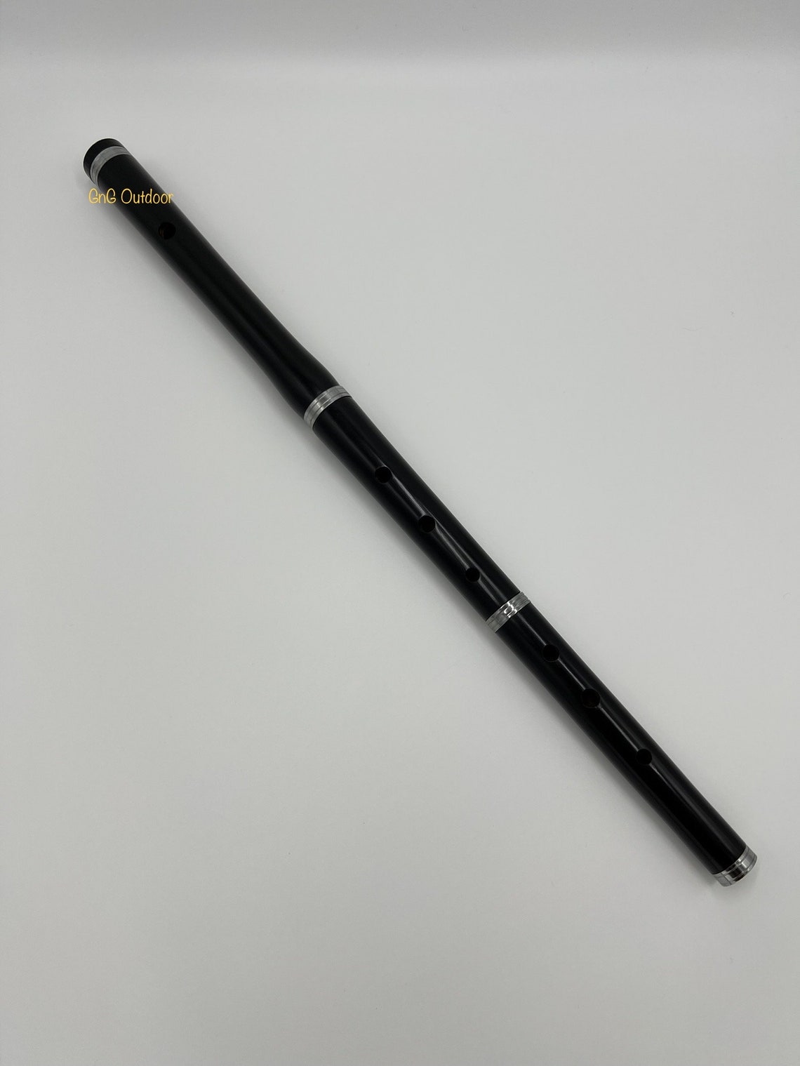 Rosewood Black Irish 3 Parts 23” Flute Student Level in the Key of D 2 ...