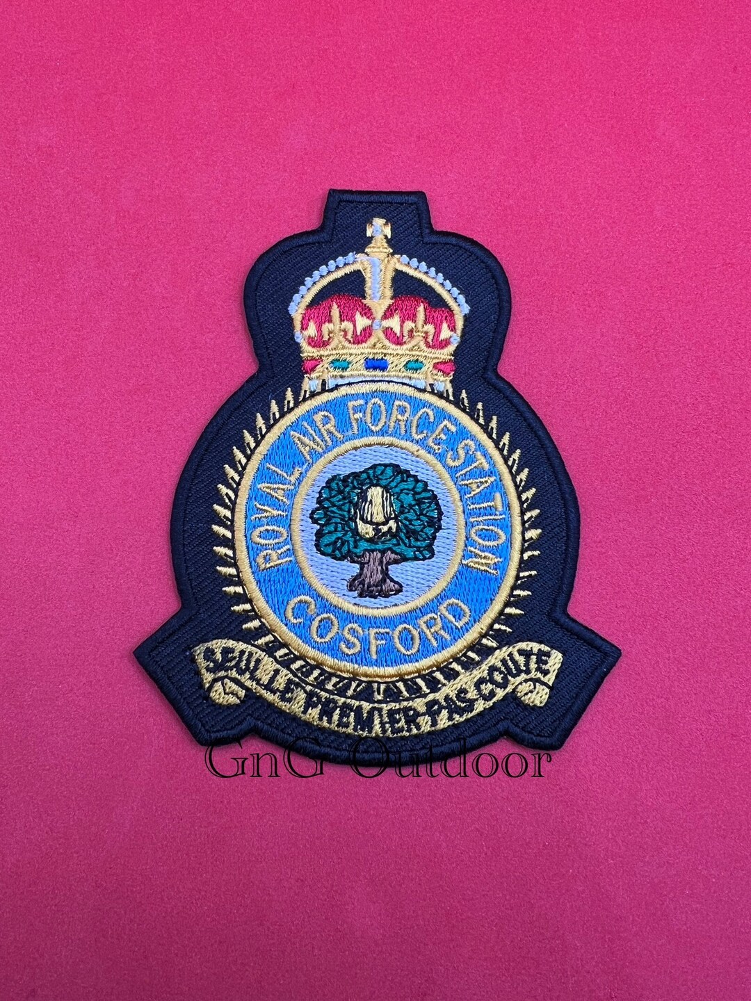 Royal Air Force Cosford Station Badge Cosford Station Machine ...