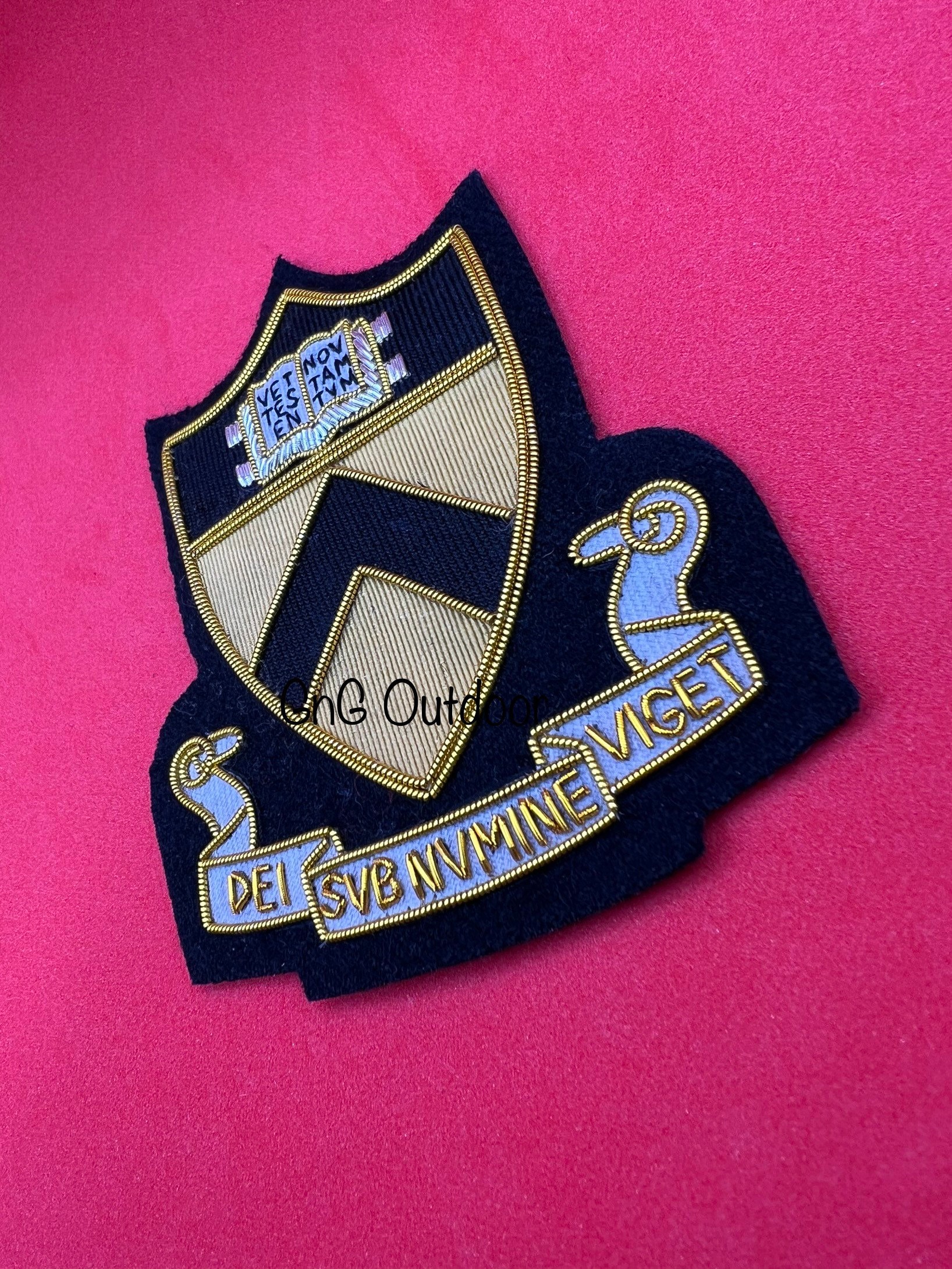 Princeton University Blazer Badge Hand Embroidered Bullion and Wire ...