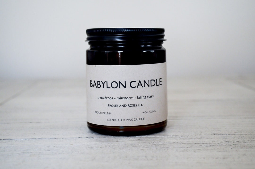 Babylon Candle Literary Bookish Wax Melt Tart Librarian - Etsy.de