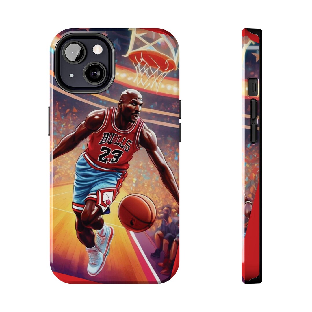 Michael Jordan Basketball Phone Case, Tough Phone Case, Sports Gift ...