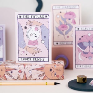Future Looks Bright Congratulations Card | Tarot Card | Fortune Teller ...