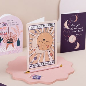 Sun, Moon & Stars Card | Love Card | Anniversary Card | Wedding ...