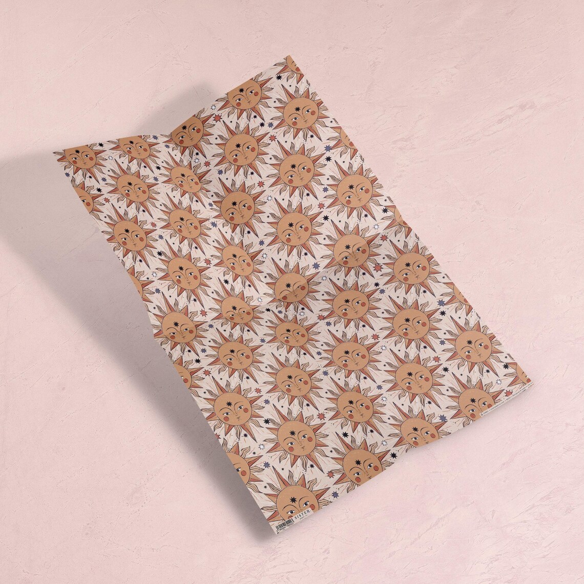 Sun Wrapping Paper | Tarot Card Gift Wrap | Wrapping Paper | Sun Gift ...