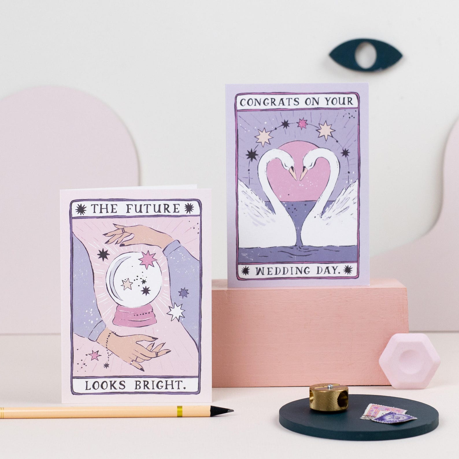 Future Looks Bright Congratulations Card | Tarot Card | Fortune Teller ...