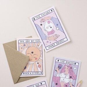 Future Looks Bright Congratulations Card | Tarot Card | Fortune Teller ...