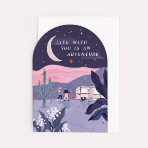 Adventure Anniversary Card | Adventure Card for Partner | Male ...