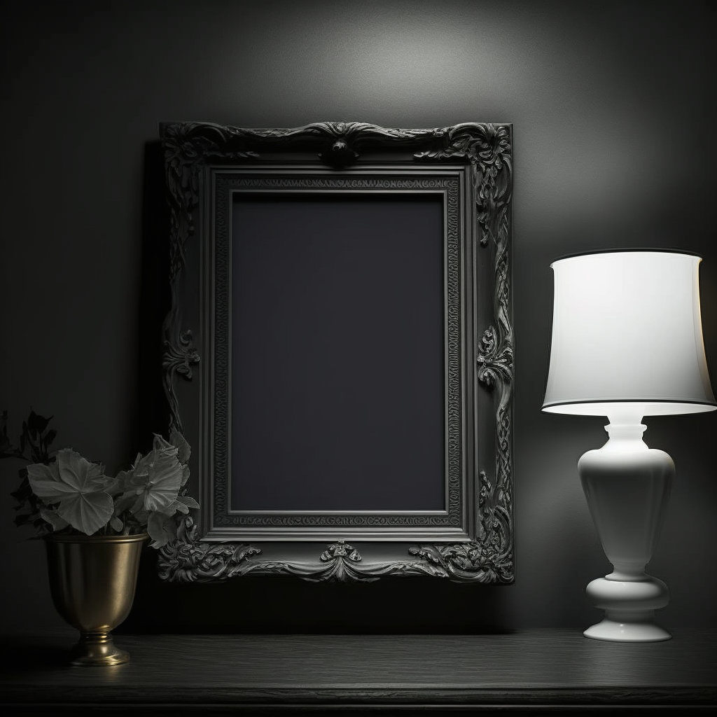 250 Dark Frame Mockups Frame Mock up Bundle Modern Mock up Photograph ...