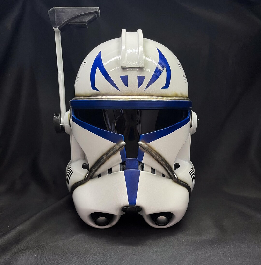 Captain Rex Helmet Realistic Clone Trooper Wearable Helmet 501st Legion ...