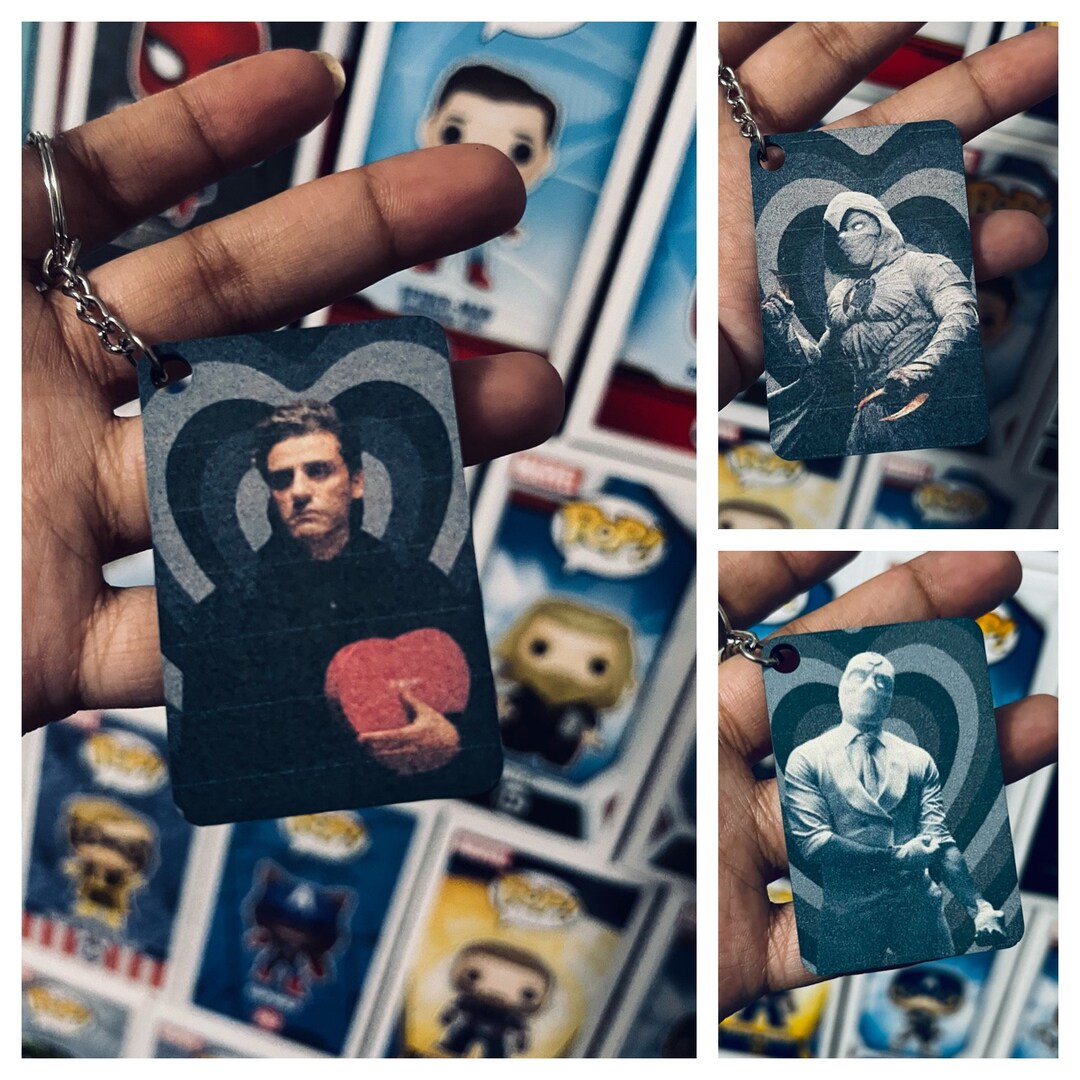 Moon Knight Inspired Keychains - Etsy