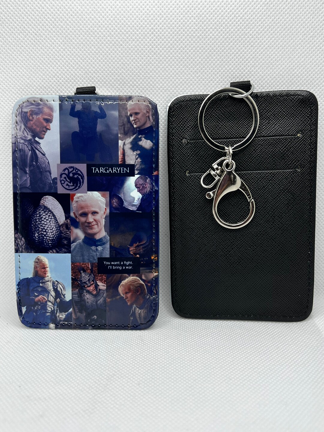 Daemon Inspired Wallet Card Holder - Etsy