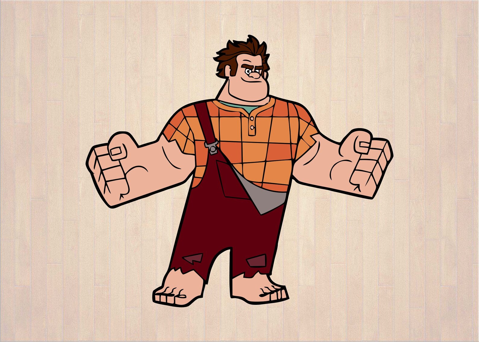 Wreck It Ralph Svg Ralph Svg Wreck It Svg Disney Ralph Svg 06 | Etsy