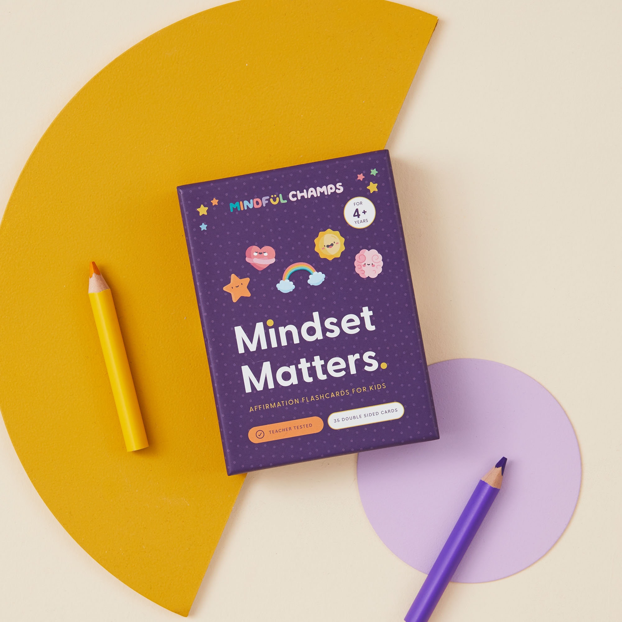 Mindset Matters Flashcards for Kids - Etsy