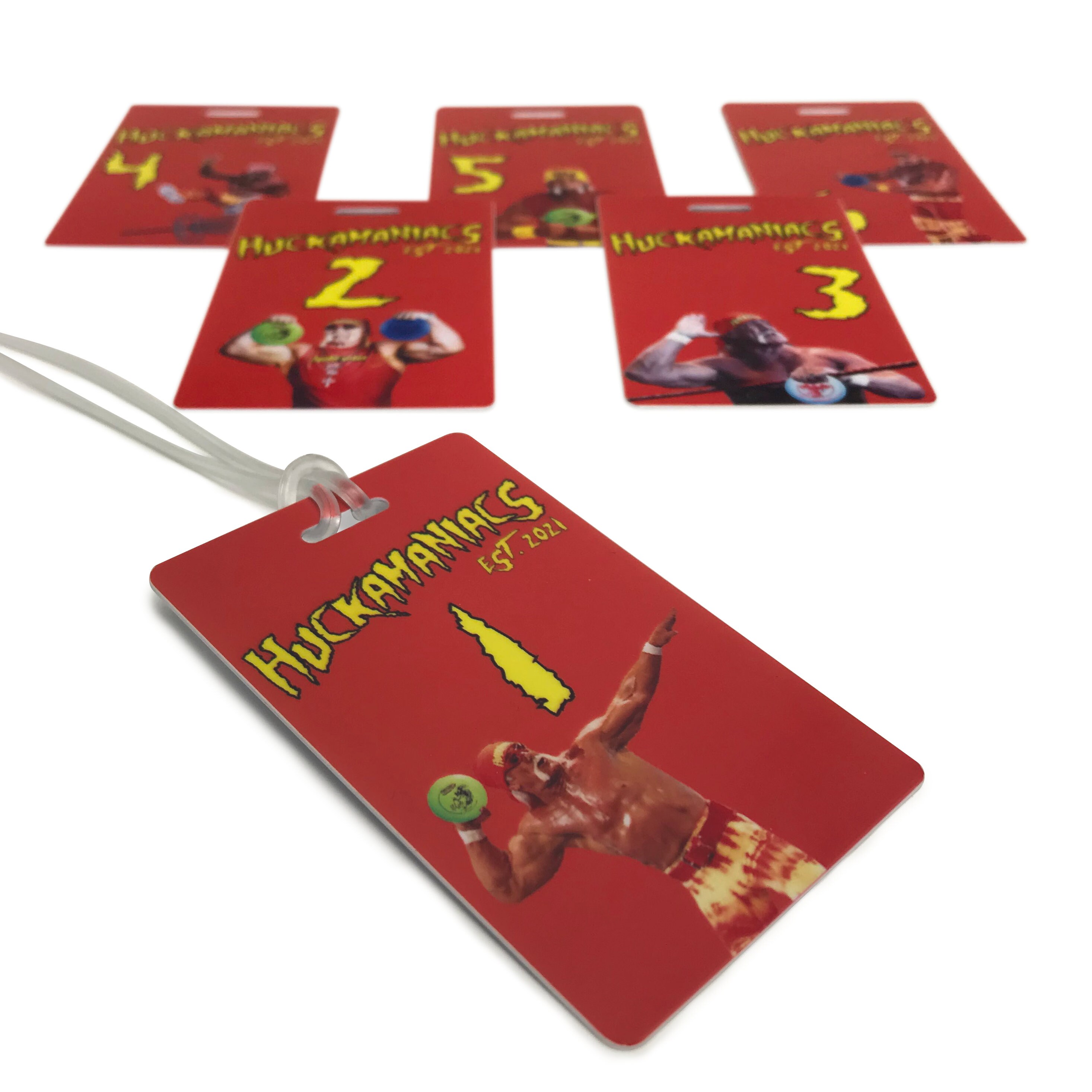 Huckamaniacs Disc Golf Tags Sold Individually - Etsy