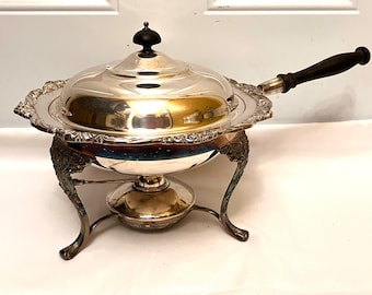 Sheridan Silver Plate Chafing Dish - Etsy
