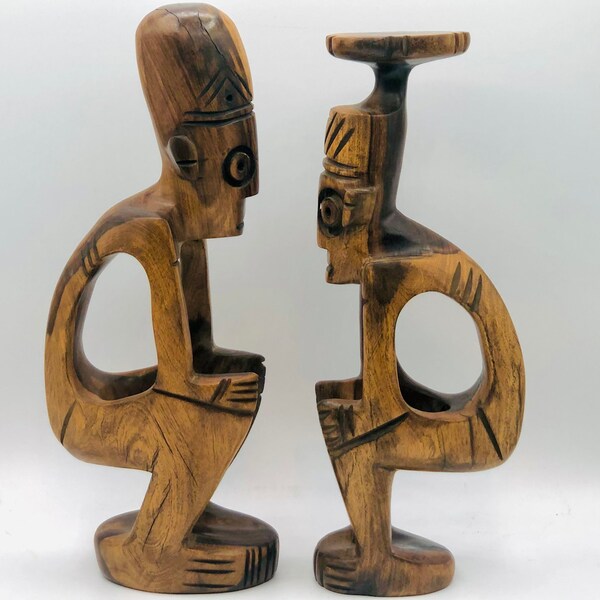 Tribal Statues - Etsy