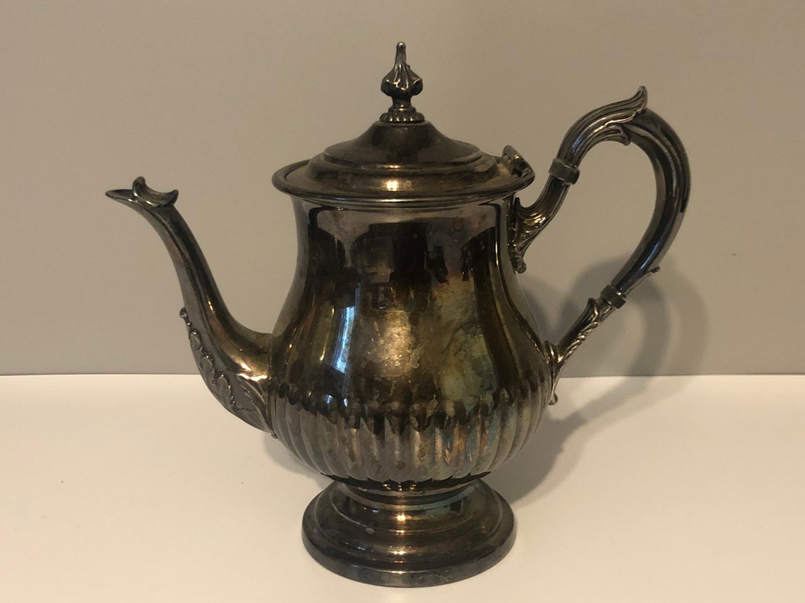 Vintage Silver Plated Viking COFFEE / TEA Set With Creamer & | Etsy