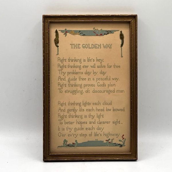 Framed Poem - Etsy