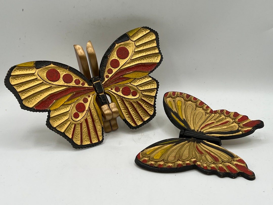 1972 Butterflies, Dart IND, Wall Art, MCMLXXII, Rare Monarch Butterfly ...