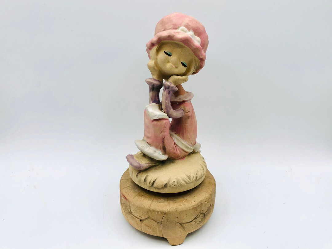 RARE Trixie Girl Poppet, UCTCI Music Box, Signed Japan, Collectible ...