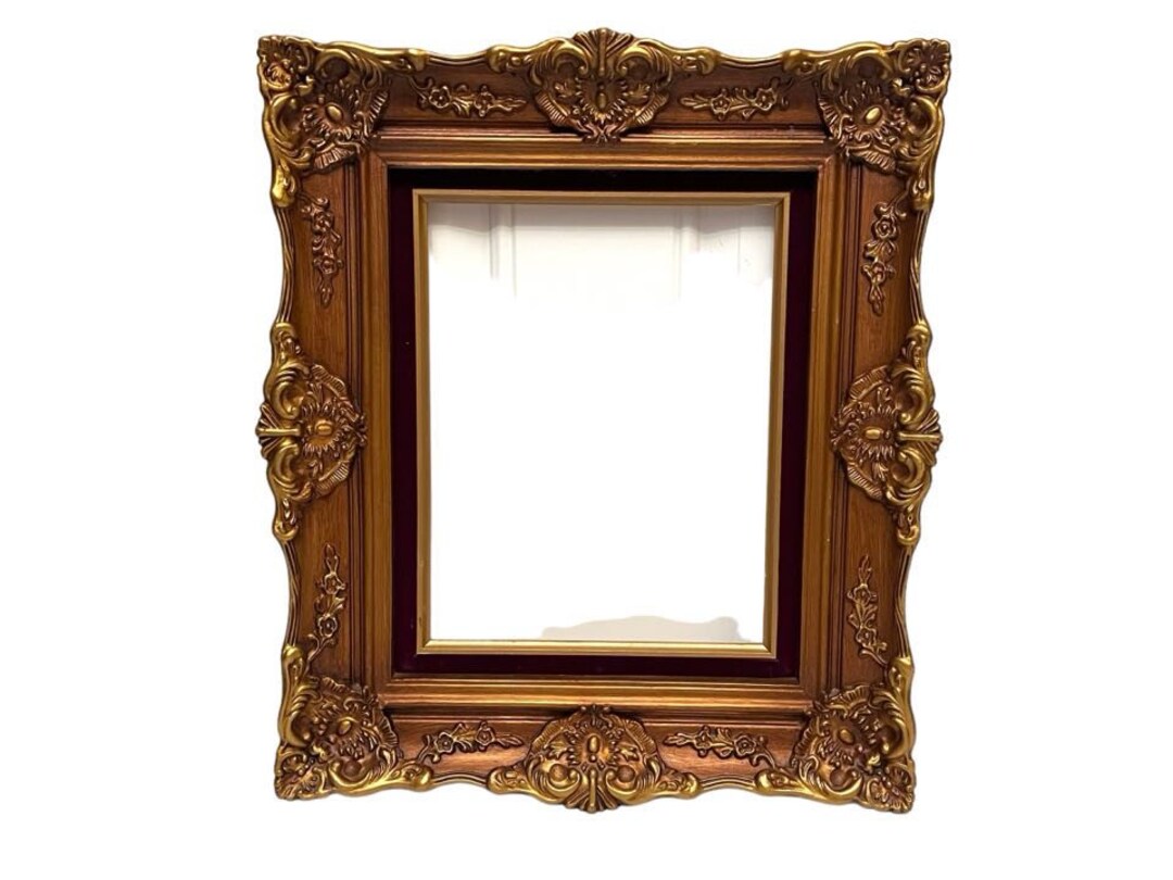 Vintage Hollywood Regency Frame Style, Large Empty Frame, Baroque Frame ...