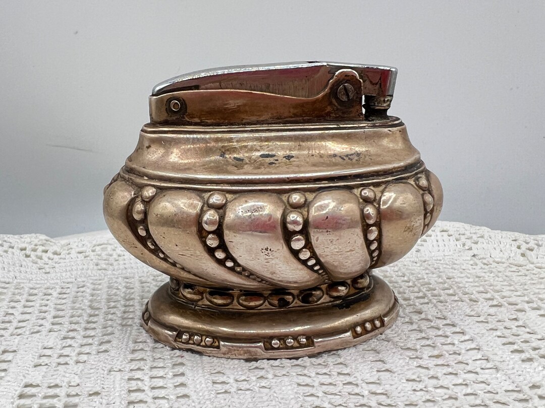 Vintage 1930 Ronson Crown Lighter, Large Art Deco, Cigarette Lighter ...