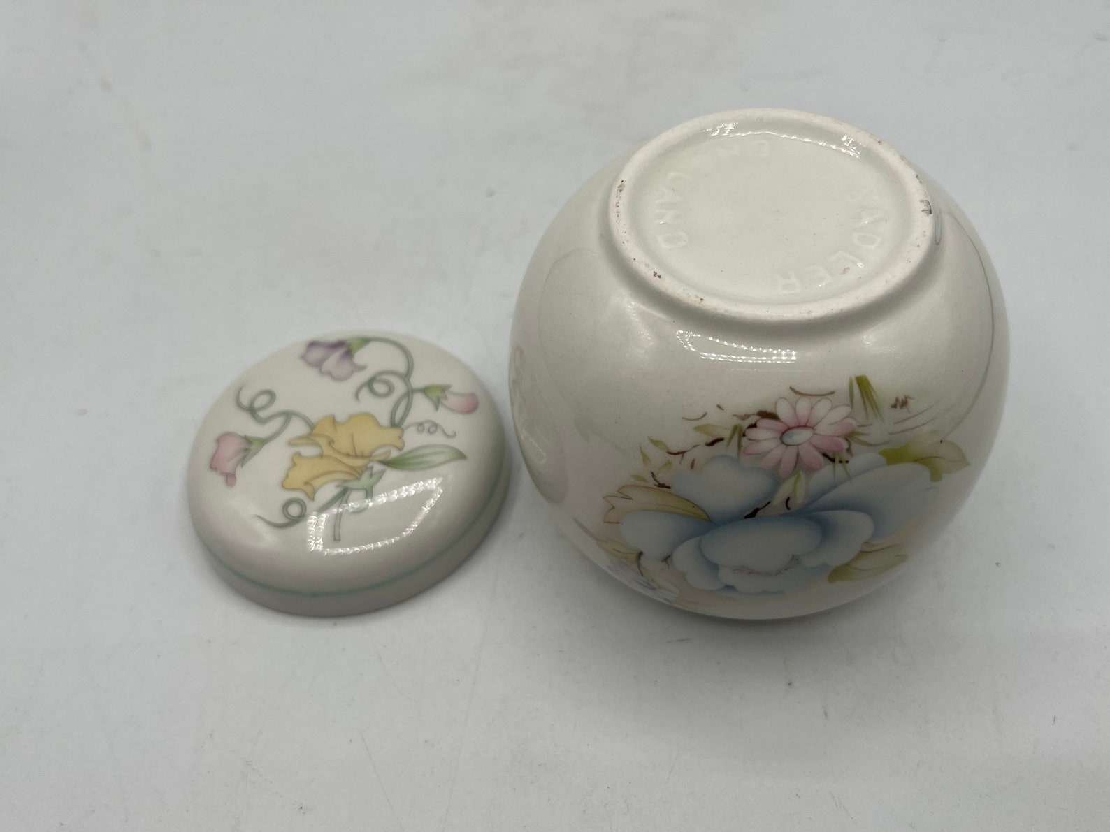 Vintage Sadler Ginger Porcelain Jar Made in England Pink | Etsy